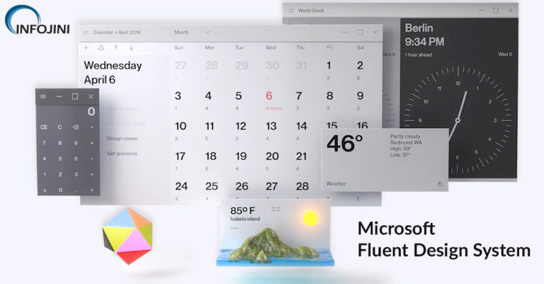 Microsoft-Fluent-Design-System - Infojini Consulting
