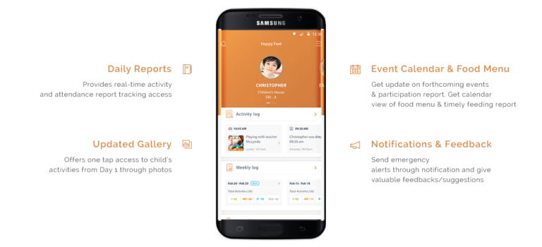 Child Care Management App | Android, iOS - Infojini Consulting