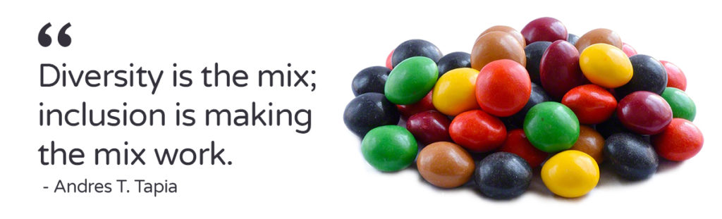 “Diversity-is-the-mix;-inclusion-is-making-the-mix-work - Infojini ...