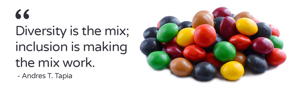 “Diversity-is-the-mix;-inclusion-is-making-the-mix-work - Infojini ...